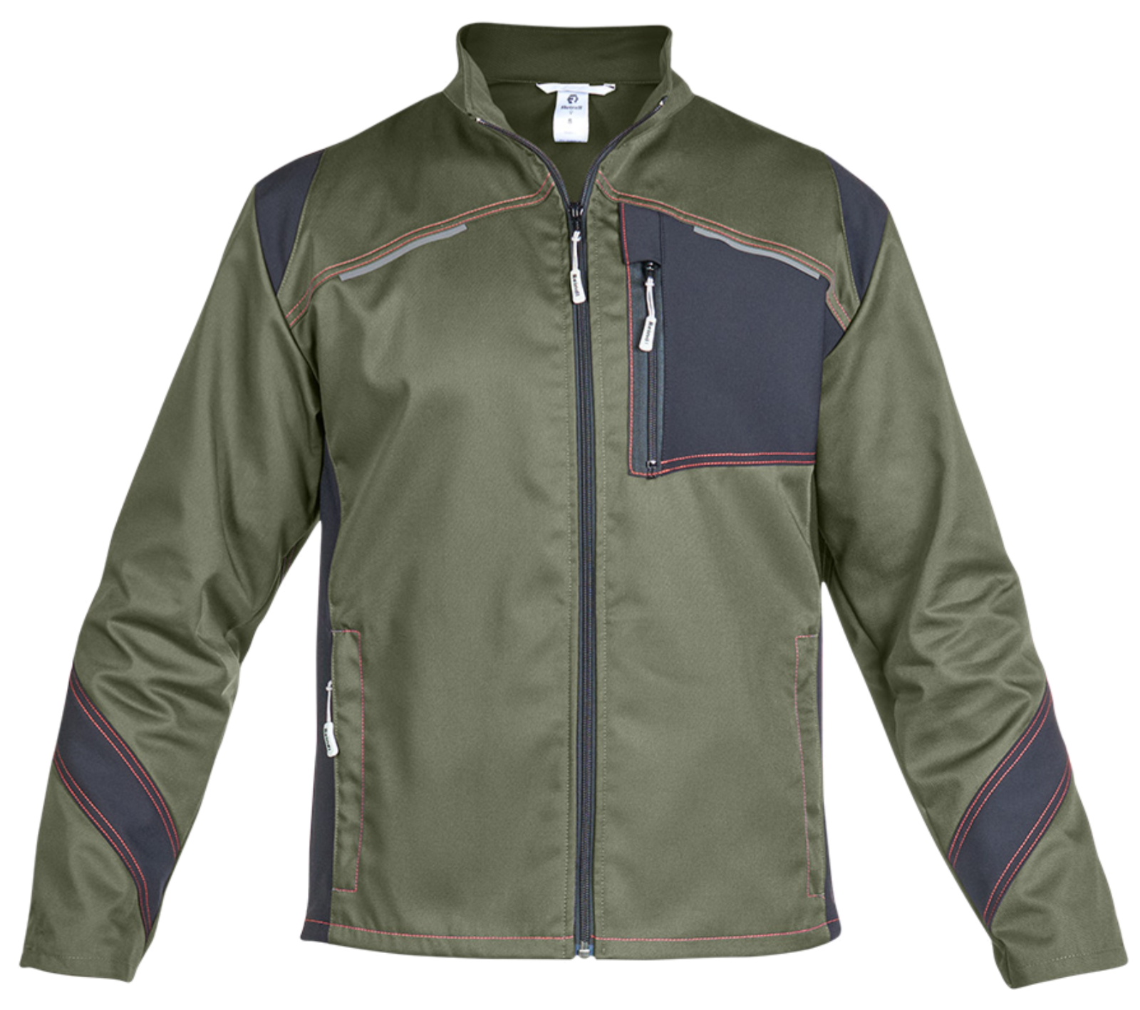 Jacke Dynamic line oliv/schwarz | XXL | 132634