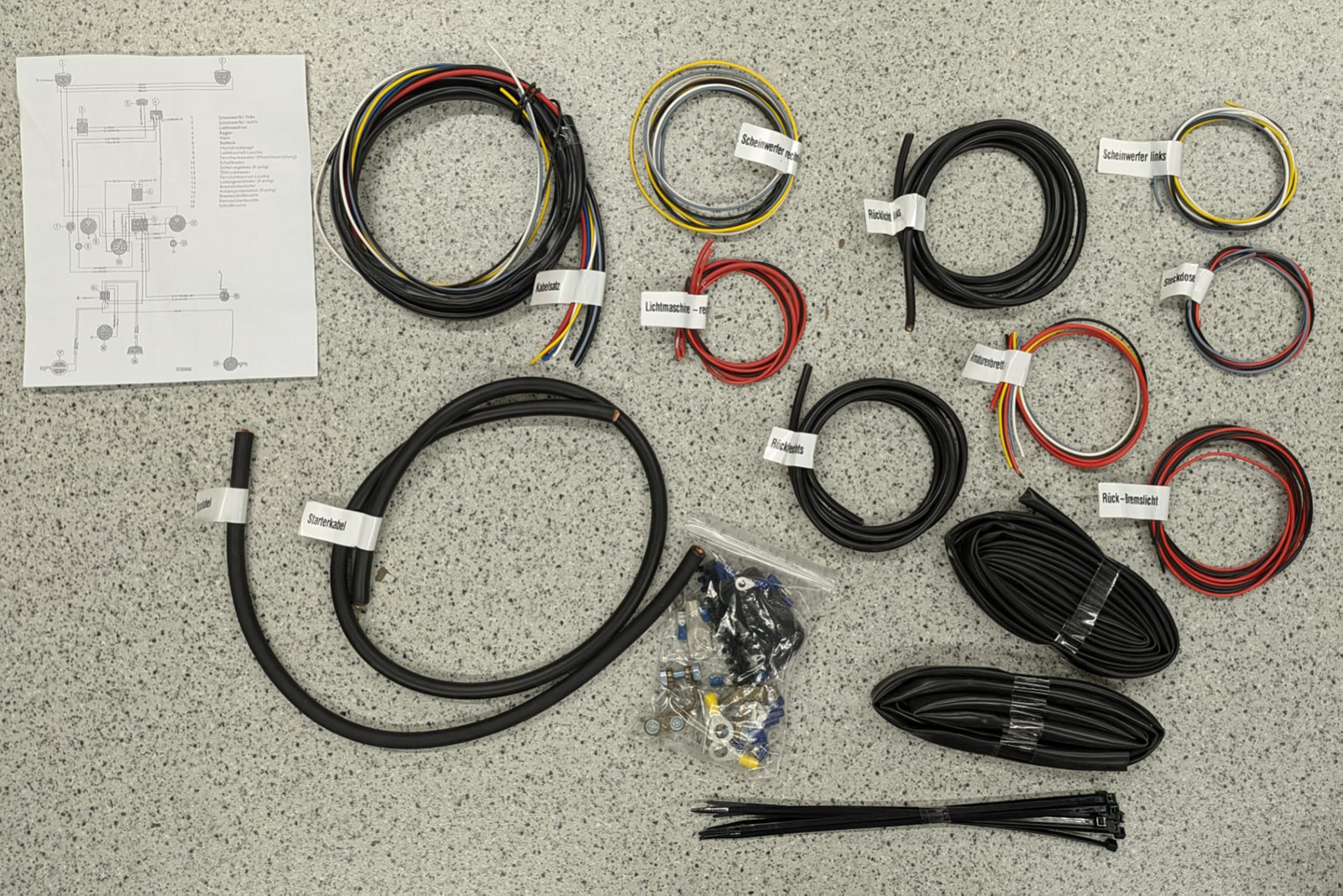 Kabelstrang Steyr T80, T84 | FA97953